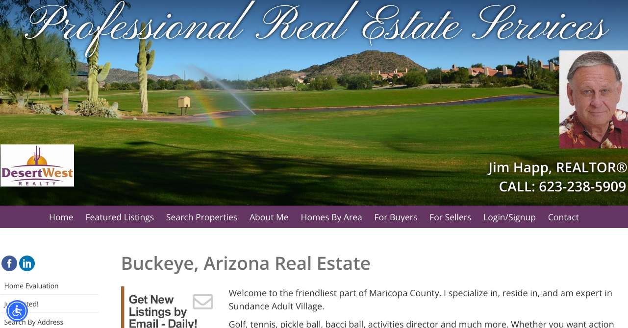 Buckeye, Arizona Real Estate - James Happ, Realtor
