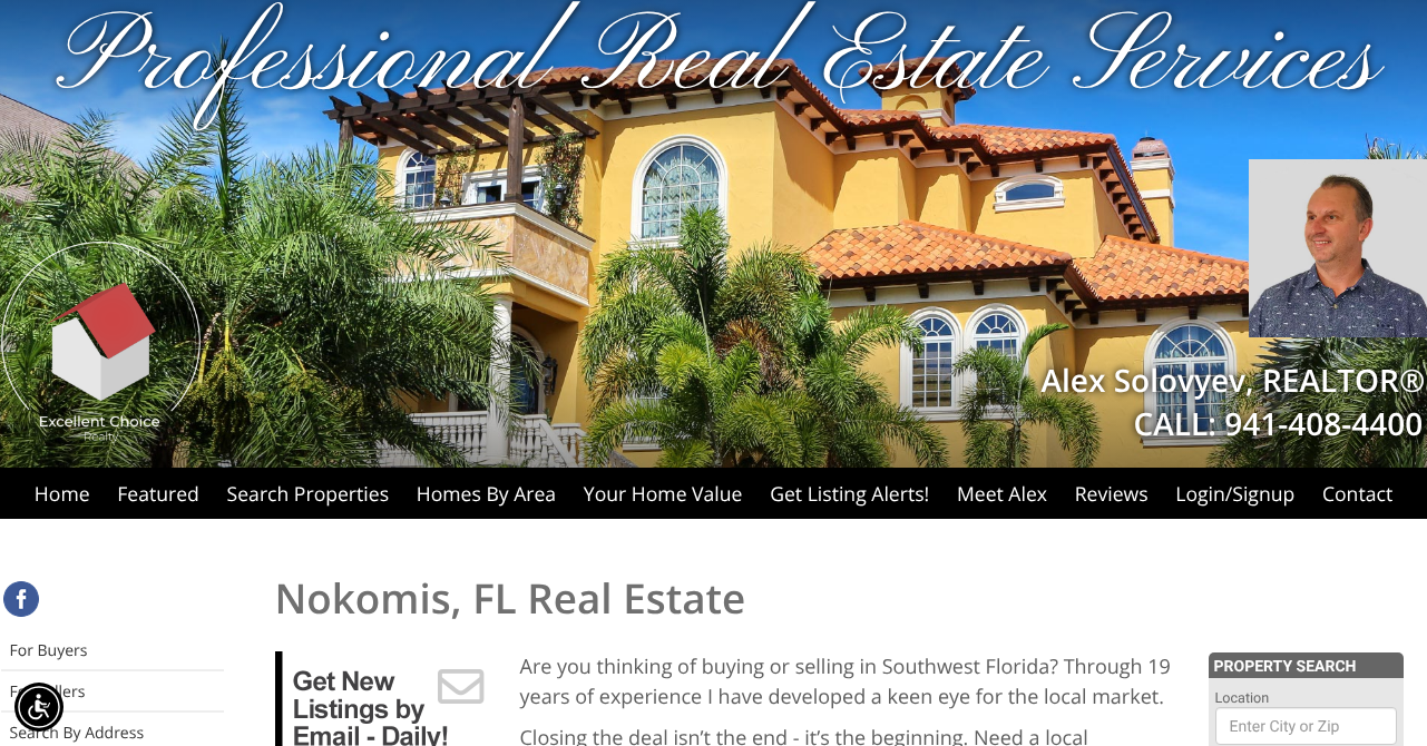 Nokomis, FL Real Estate - Alex Solovyev, REALTOR®