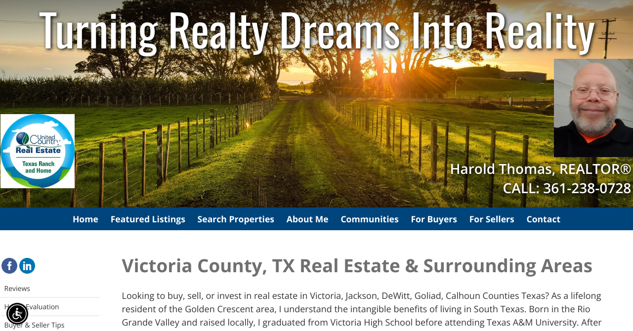 Victoria, TX Real Estate - Harold Thomas, REALTOR®