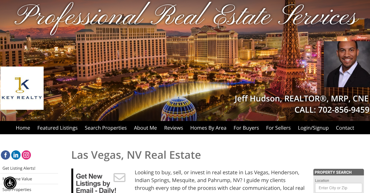 Las Vegas, NV Real Estate - Jeff Hudson, REALTOR®
