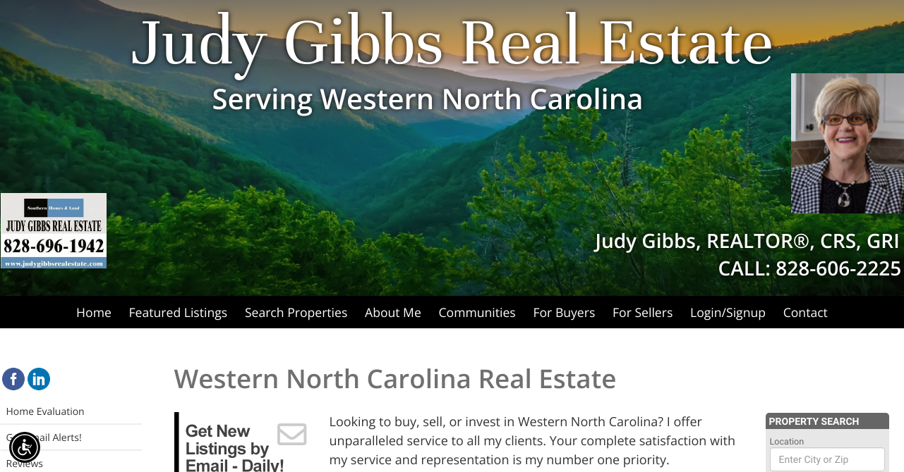 Western North Carolina, NC Real Estate - Judy Gibbs, REALTOR®