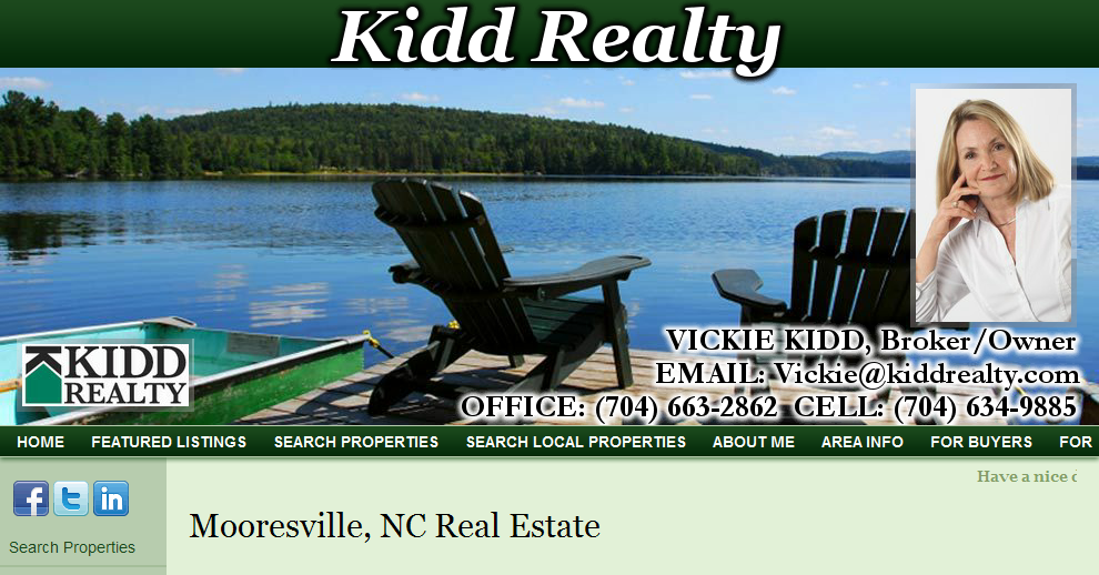 NC Real Estate - Vickie Kidd, Realtor