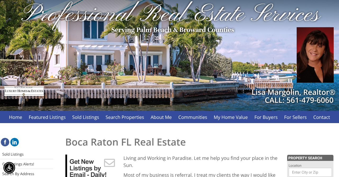 Boca Raton Real Estate, Palm Beach County Florida - Lisa J. Margolin ...