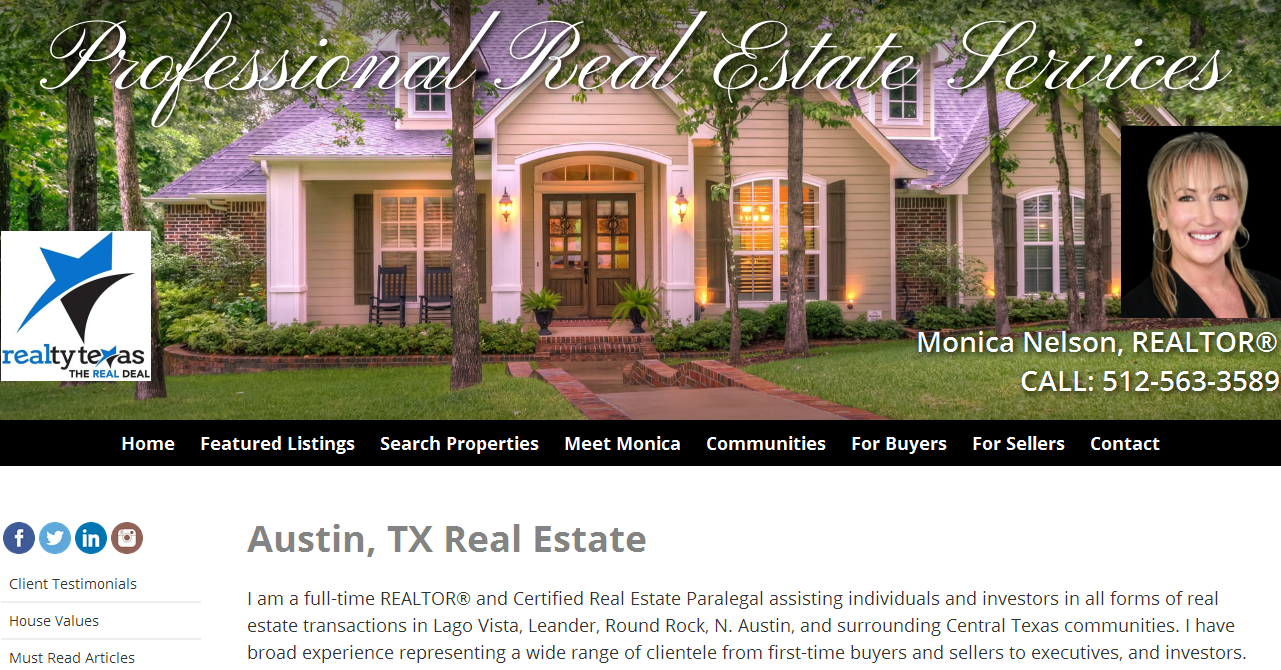Austin, TX Real Estate - Monica Nelson, REALTOR®