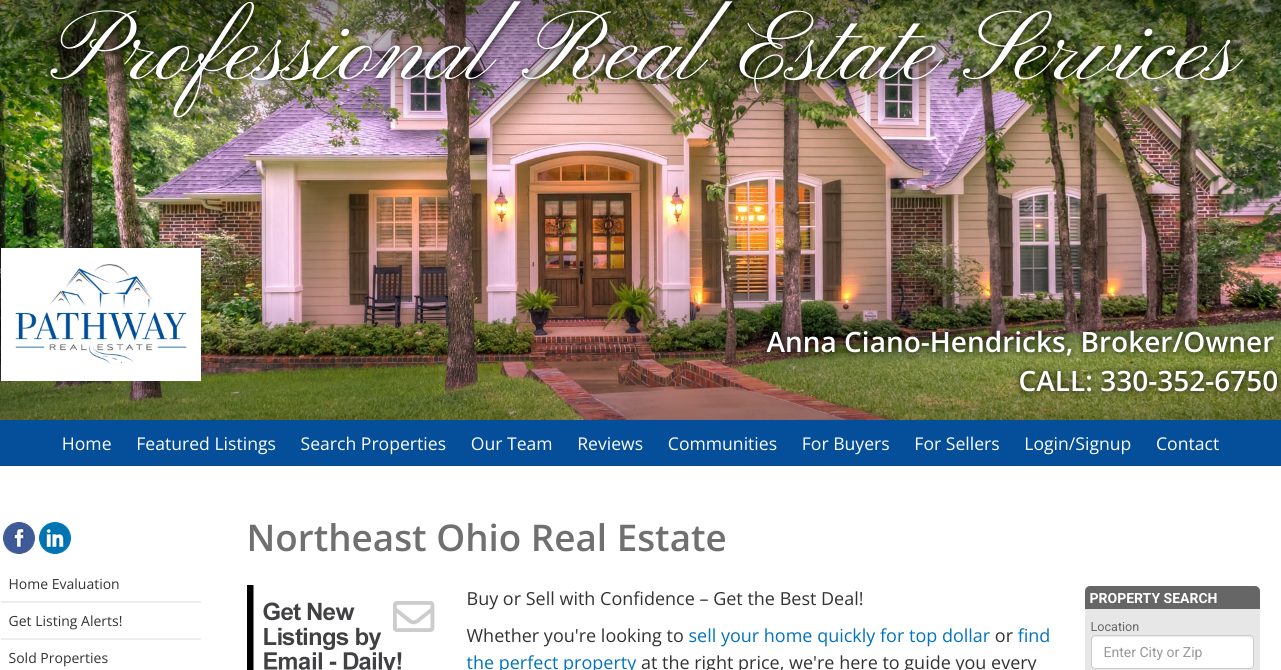 Northeast Ohio Real Estate - Contact Us - Pathway Real Estate, REALTOR®