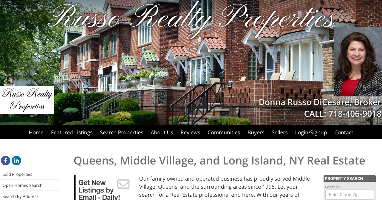 Queens & Long Island, NY Real Estate - Russo Realty Properties, REALTOR®
