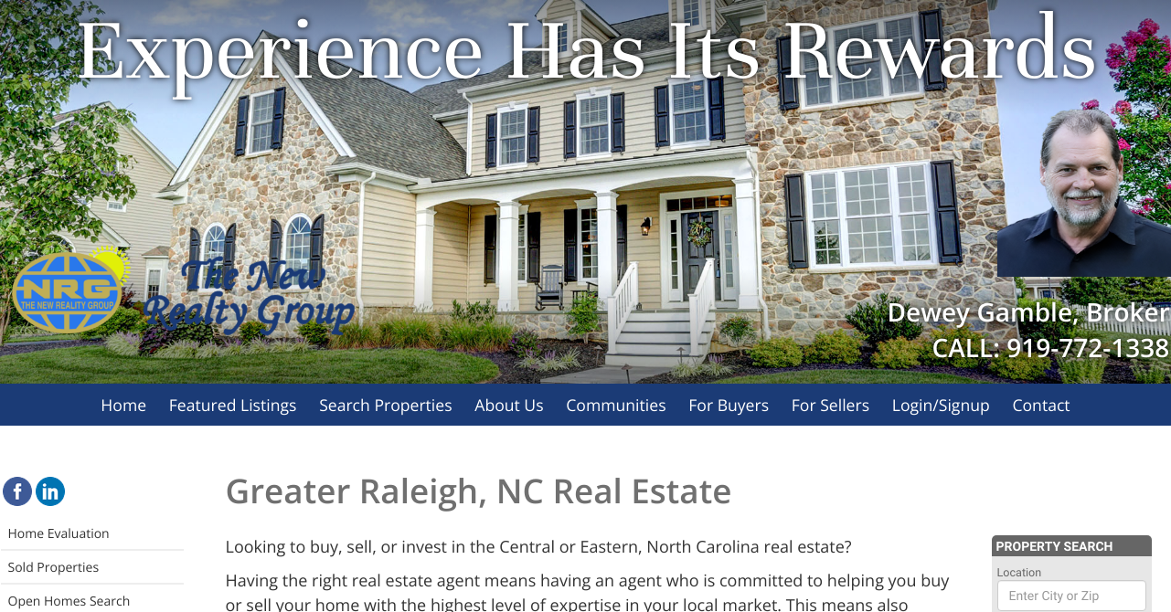 Raleigh, NC Real Estate - Dewey Gamble, REALTOR®