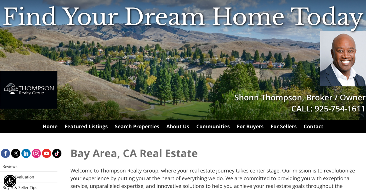 Bay Area, CA Real Estate - Shonn Thompson, REALTOR®